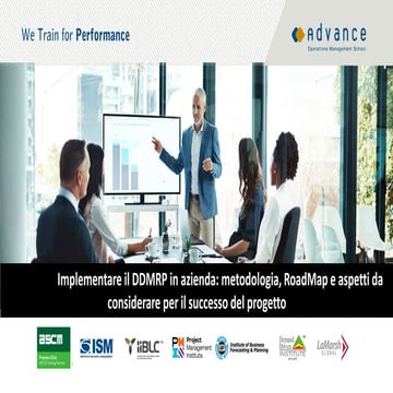 Demand Driven MRP - Come implementarlo con successo in azienda | PDF