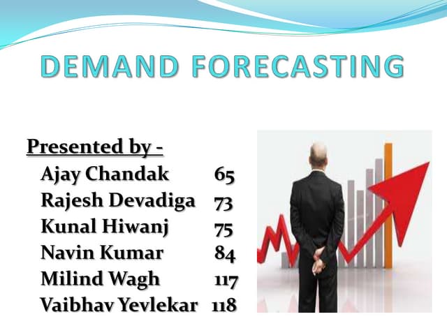 Demand forecasting ppt