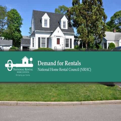 Demand for Rentals | PPT