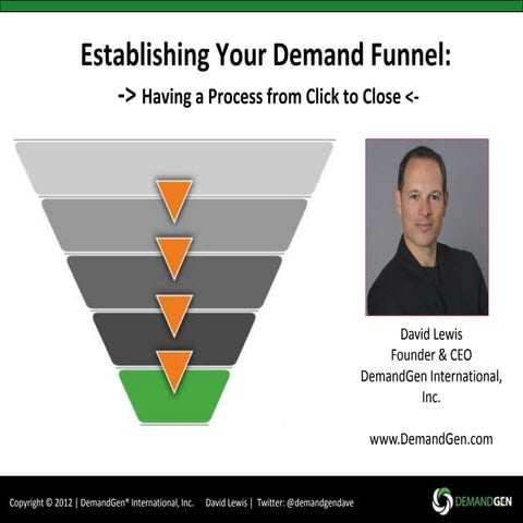 Establishing Your Demand Funnel | PPTX