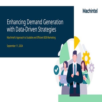 10 Effective Strategies for Enhancing Demand Generation with Data-Driven Scalability | PPTX
