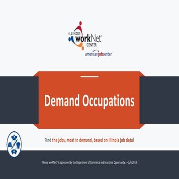 Demand Occupations Overview | PPTX