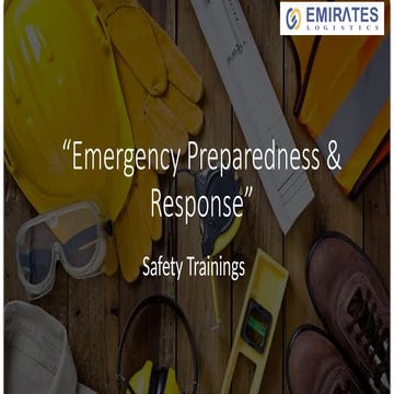 D) Emergency Preparedness & Response.pptx