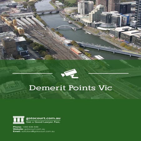 Demerit Points in Victoria | PDF