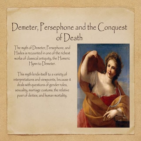 Demeter and Persephone | PPT