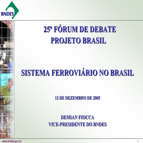 Ferrovias de carga no Brasil (2011) | PDF