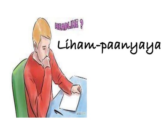 Pagsulat ng liham (report) | PPT