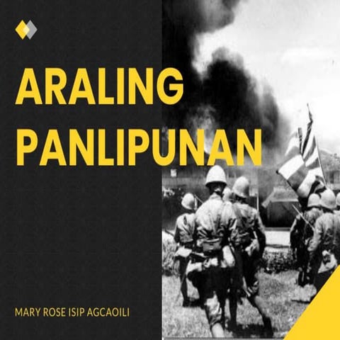 Grade 10 AP (Quarter 4: Aralin 1) | PDF