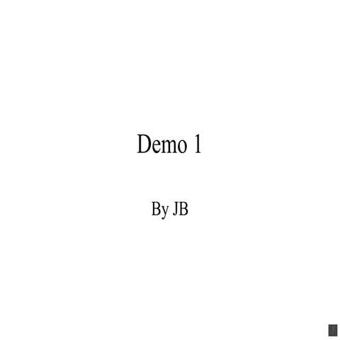 Demo1 | PPT