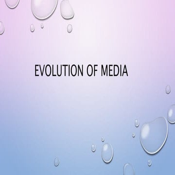 The evolution of traditional to new media.pptx