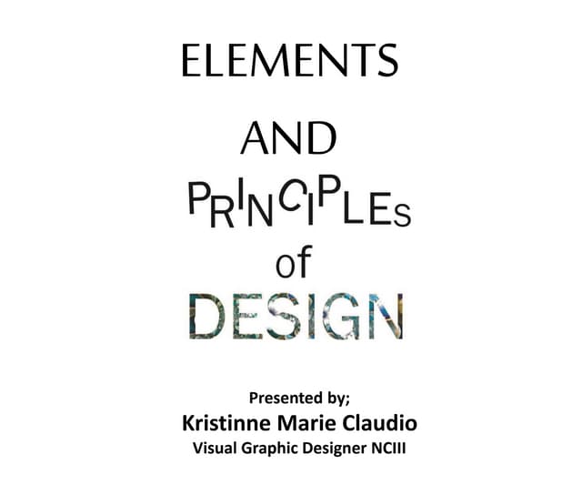 Elements and Principles of Design in Photography | PPT
