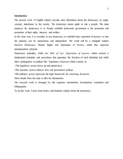 Liberalism (fragmentation of power) | PPT