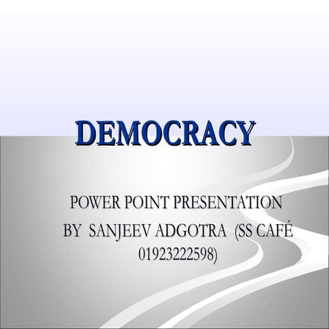 Democracy | PPT