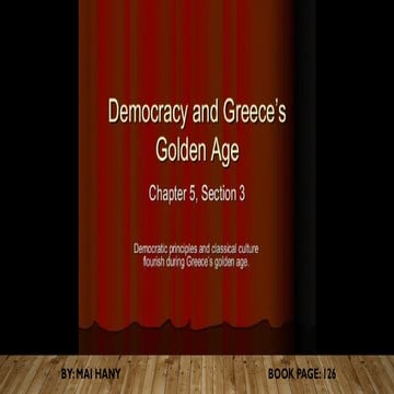 Democracy and Greece’s Golden Age 1.pptx