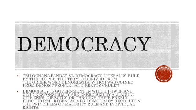 Democracy | PPSX