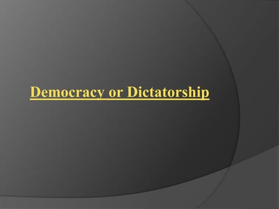 Democracy | PPT