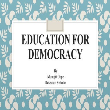 Democratic Education.pptx