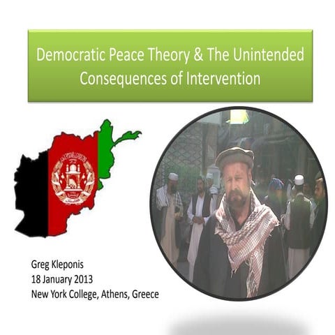 Democratic peace theory_&_the_unintended_consequences_of[1] | PDF