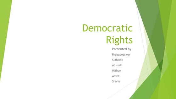 Class 8 Social Studies Civics Ch 1 The Indian Constitution | PPT