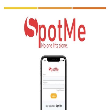 SpotMe Demo Day Pitch | PPT
