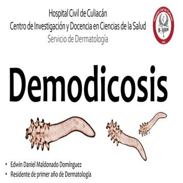 Demodicosis (Demodecidosis) | PPTX