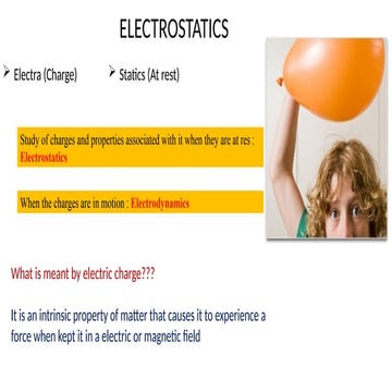 Demo Electrostatics Demo Elecrtrostatics Pptx
