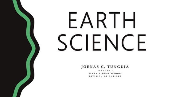 Grade 11 Earth & Life Science Lesson 1 | PPT