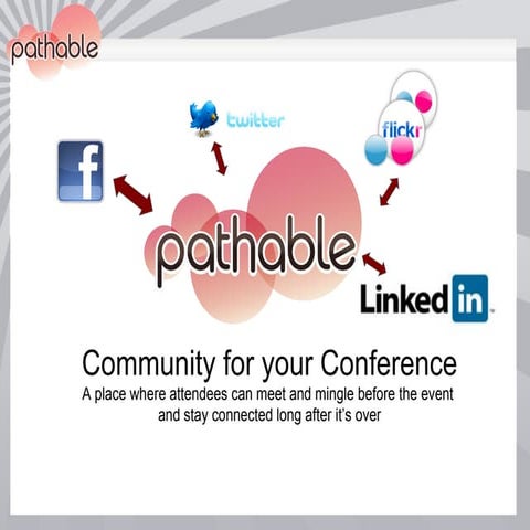 Pathable: A Social Network for Conferences and Events | PPT
