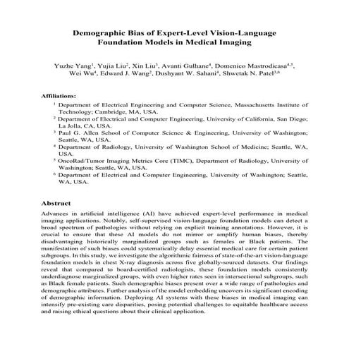 Demographic Bias of Expert-Level Vision-Language Foundation Models in Medical Imaging.pdf