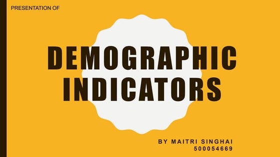 Vital Statistics - Uses and Importance's | PPT