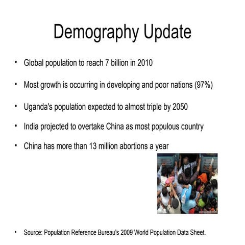 Demography update | PPT