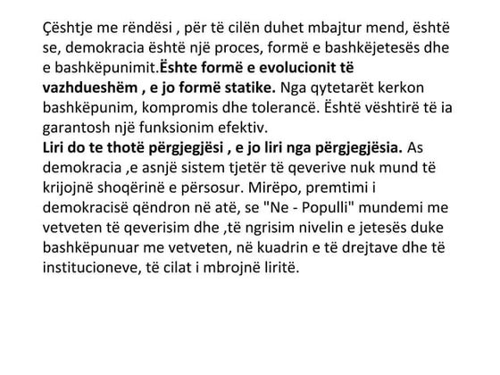 Folja ne kohen e tashme | PPT