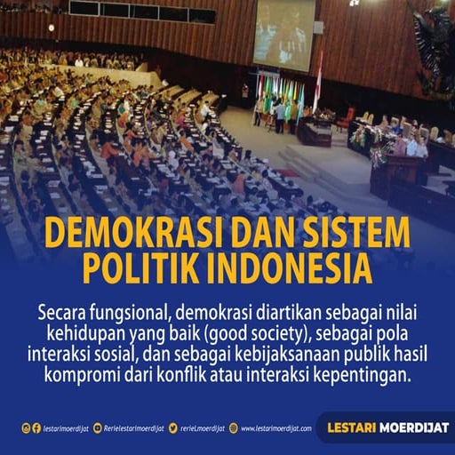 Demokrasi dan Sistem Politik Indonesia | PDF