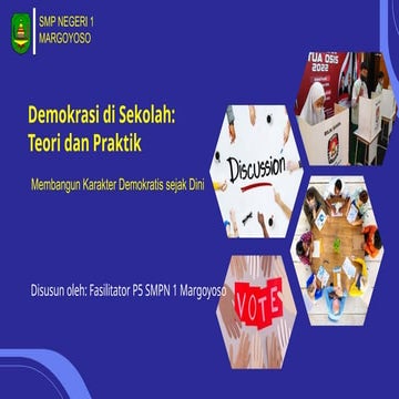 DEMOKRASI DI SEKOLAH:Materi p5 untuk tema budaya demokrasi di sekolah.pptx