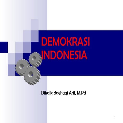 Demokrasi indonesia | PDF