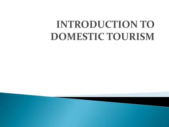 ITFT-Types of Tourist | PPT