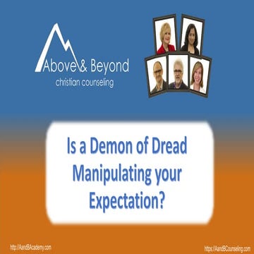 Is a Demon of Dread Manipulating your Expectation? | PPTX