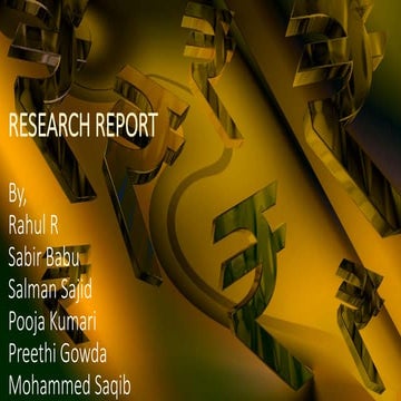 Demonetization survey | PPT