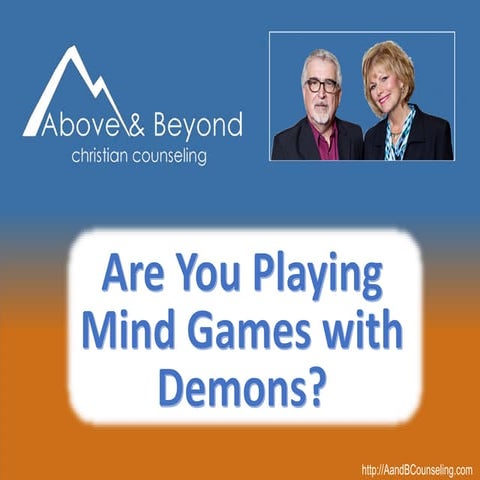 Are You Playing Mind Games with Demons? | PPTX