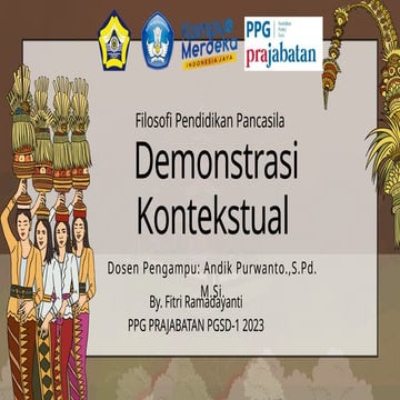Demonstrasi Kontekstual Filosofi Pendidikan Indonesia.pptx