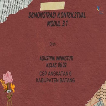 Demonstrasi Kontekstual Modul 3.1 ringkas.pdf