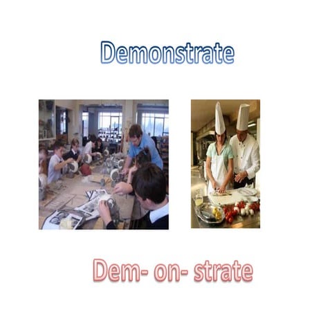 Demonstrate | PPTX