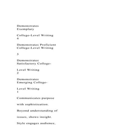 Demonstrates ExemplaryCollege-Level Writing4Demons.docx