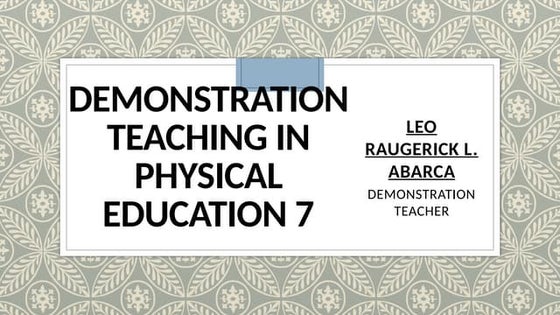 Module 1-week 1 and 2 Philippine physical activity pyramid | PPTX ...
