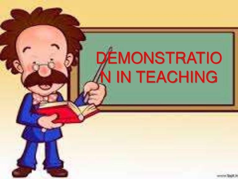 Demonstration in teaching
