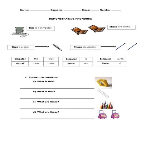 Demonstrative pronouns | DOC