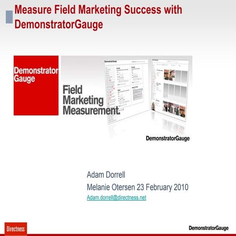 What is Field Marketing, and How Does it Help Double Sales? | PDF