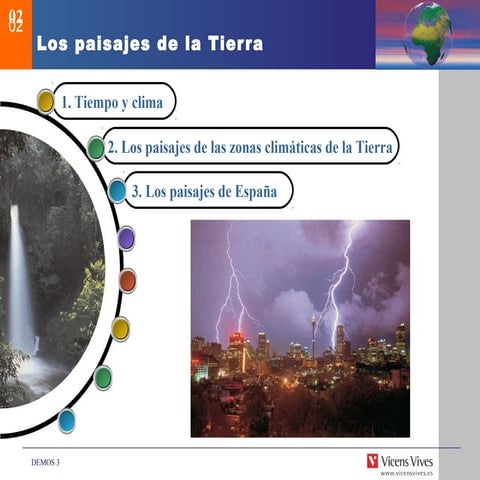 Tema 2. Tiempo, clima y paisajes de la Tierra | PPT