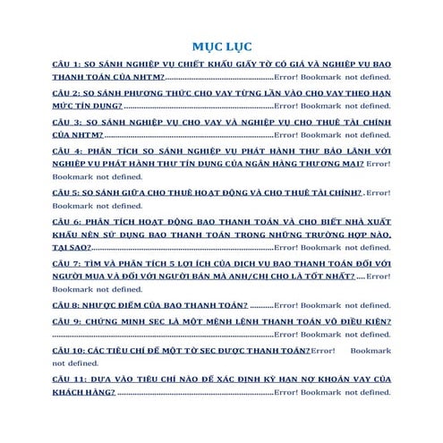 TUYEN TAP CAC CAU HOI TU LUAN THI VAO NGAN HANG | DOCX