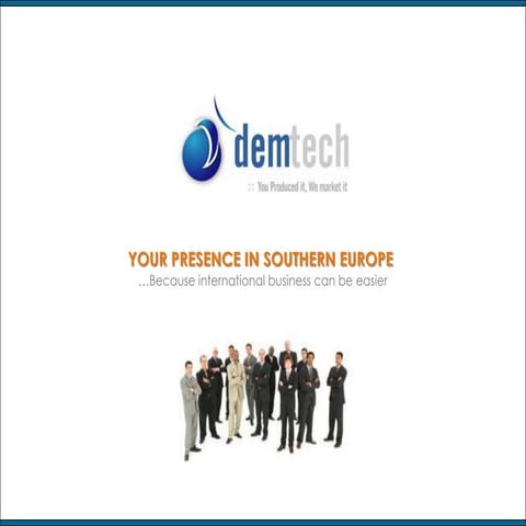 Demtech Introduction 2011 | PDF